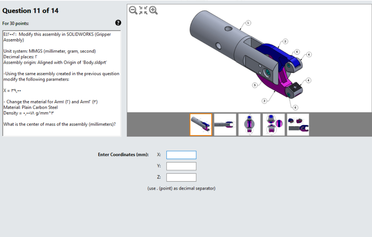 Solved Question 11 of 14 For 30 points: ? ET..T: Modify this | Chegg.com