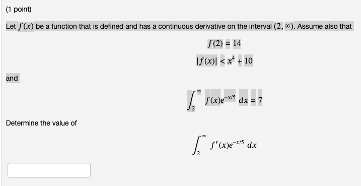 Solved Let f(x) be a function that is defined and has a | Chegg.com