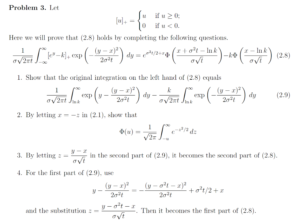 N01 Is The Standard Normal Distribution And 