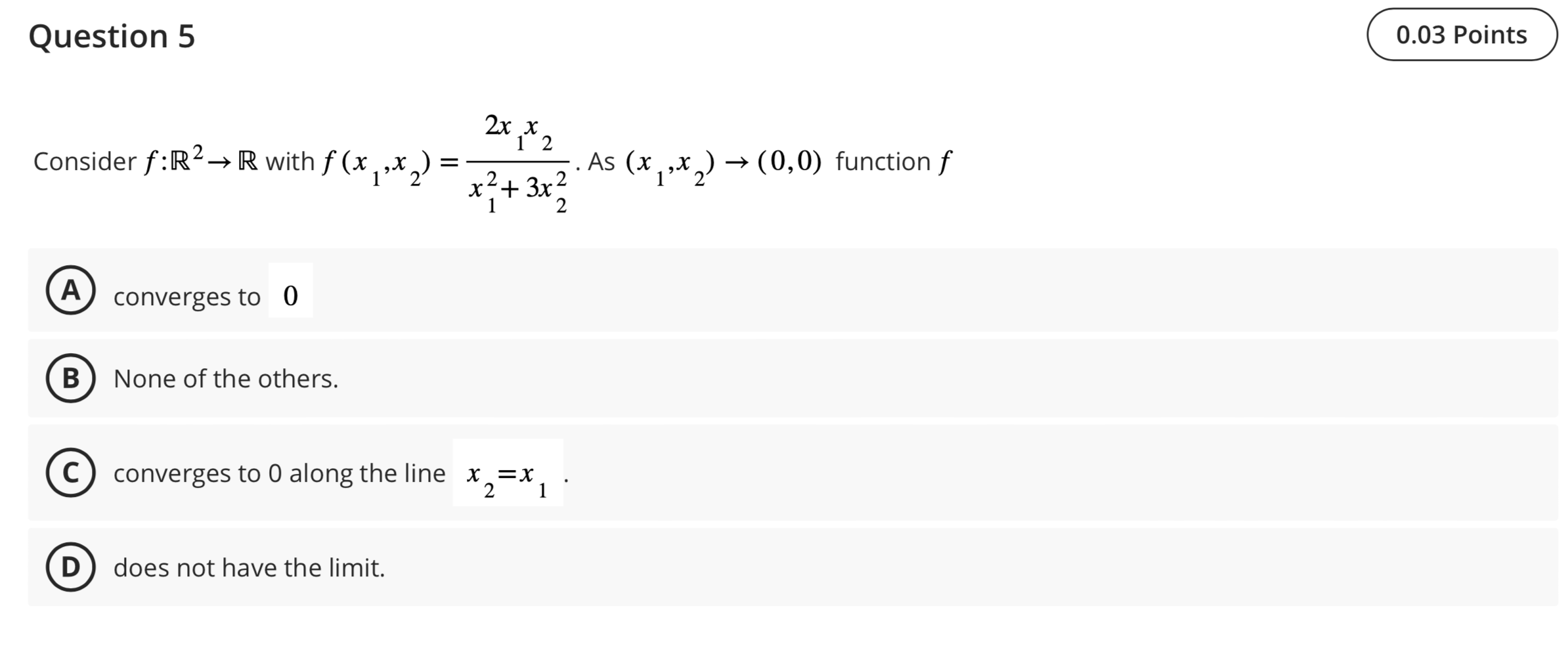Solved Consider F R2→r With F X1 X2 X12 3x222x1x2 As