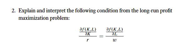 Solved 2. Explain and interpret the following condition from | Chegg.com