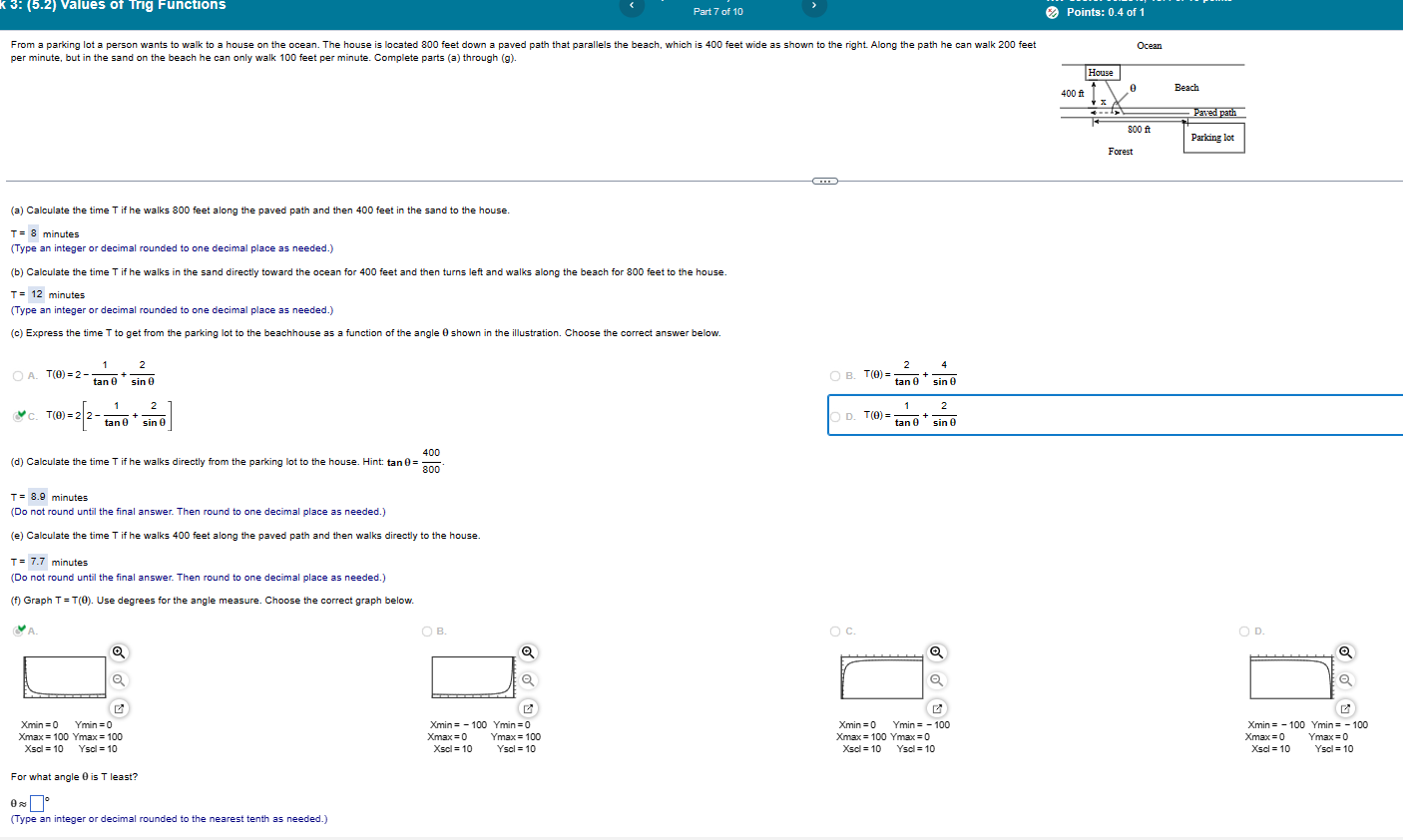 Solved I have been working on this problem for hours and am | Chegg.com