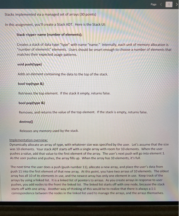 Solved Question: Stack c++ (main.cpp already given) just | Chegg.com