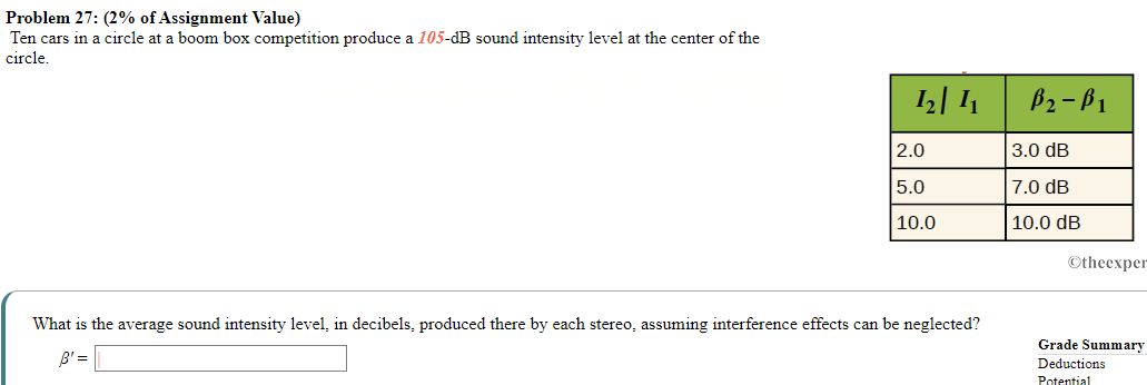 Solved Problem 27: (2 % ﻿of Assignment Value)Ten cars in a | Chegg.com