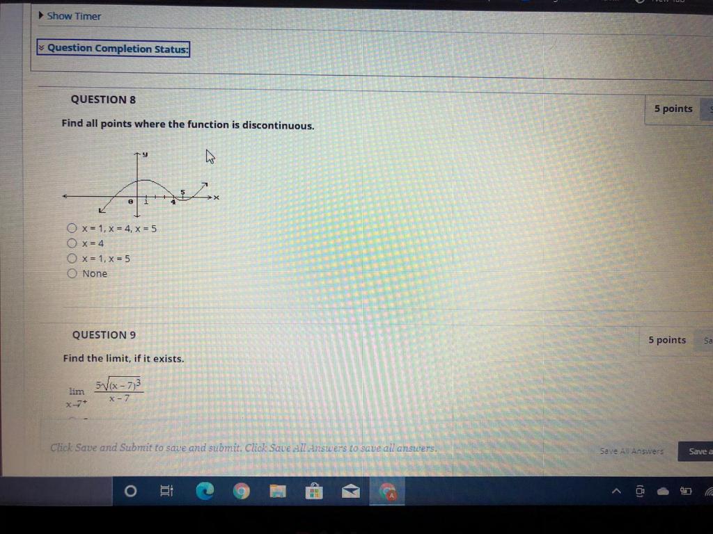 Solved Show Timer Question Completion Status Question 8 5 4766