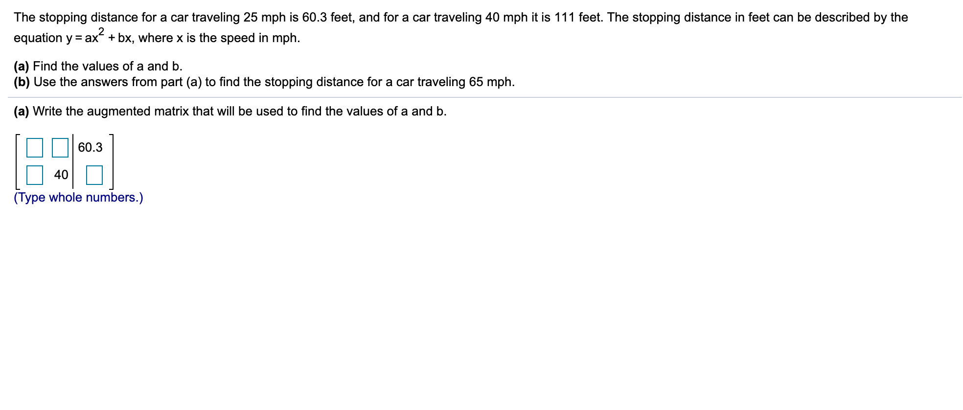 Solved The stopping distance for a car traveling 25 mph is | Chegg.com