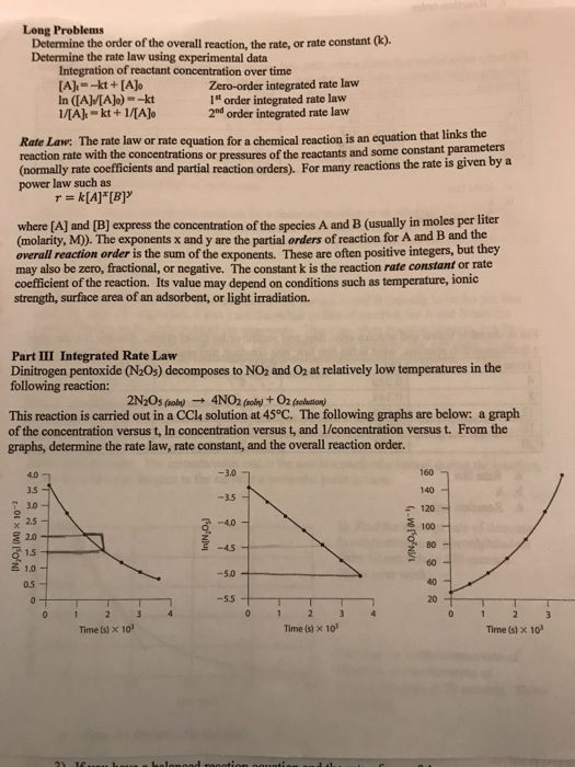 Solved Long Problems Determine the order of the overall | Chegg.com