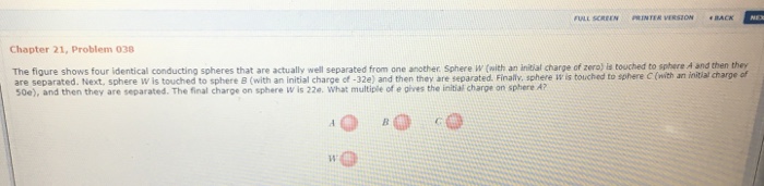 Solved ㄧ FULL SCREEN PRINTER VERSION . BACK Chapter 21, | Chegg.com