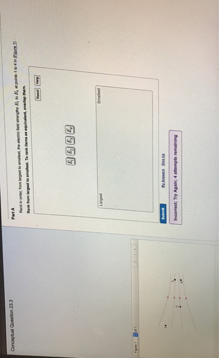 Solved Rank in order from largest to smallest the electric | Chegg.com