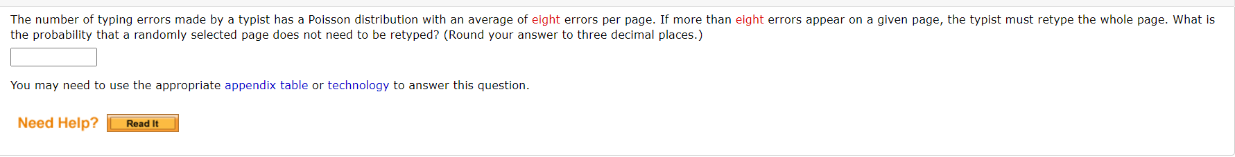 Solved The number of typing errors made by a typist has a | Chegg.com