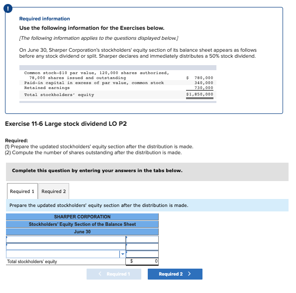 Solved Required information Use the following information | Chegg.com