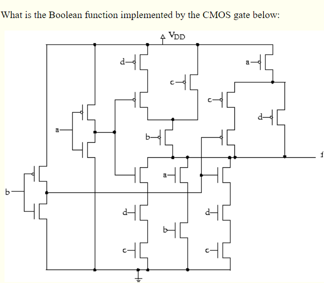 1 A B Design A Better Cmos Gate For The 