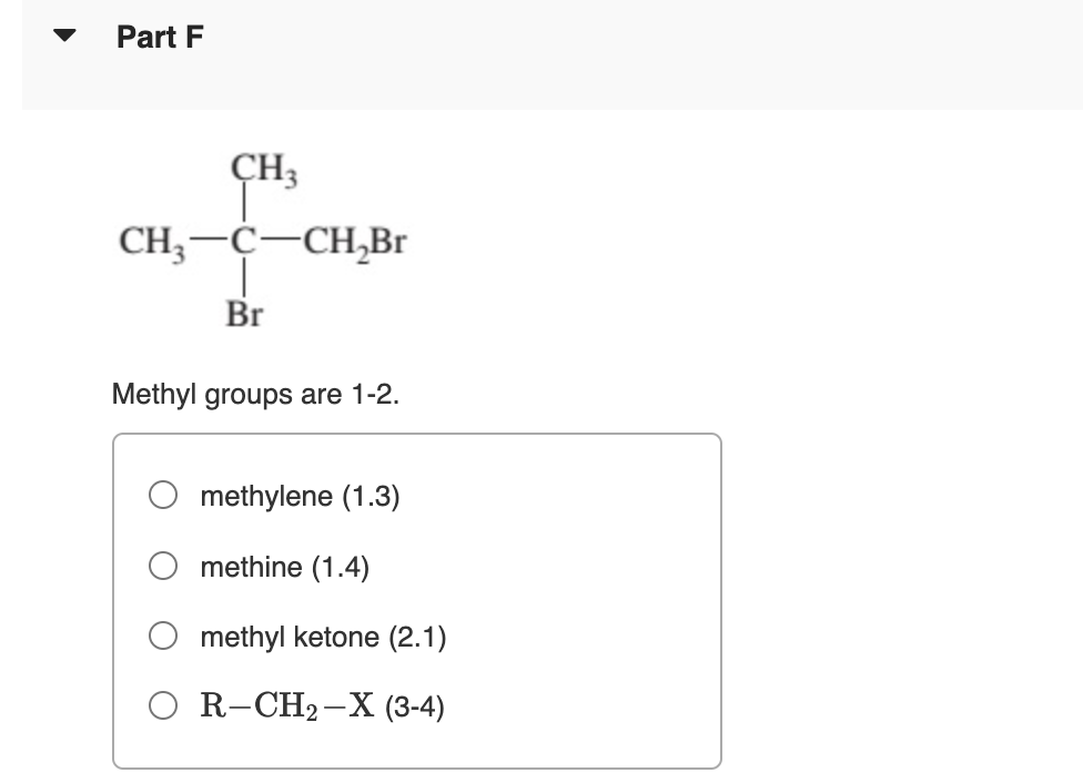 Solved Part C H H CH20- -OCH Η Η Methoxy (-OCH3) groups = | Chegg.com