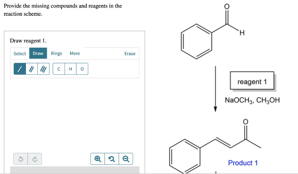 Solved Provide the missing compounds and reagents in the | Chegg.com