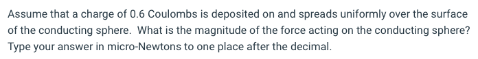 Solved An isolated conducting sphere of radius b=6×106 | Chegg.com