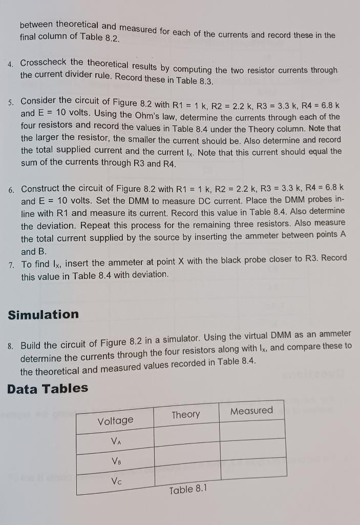 Solved Complete the tables and answer the questions on the | Chegg.com