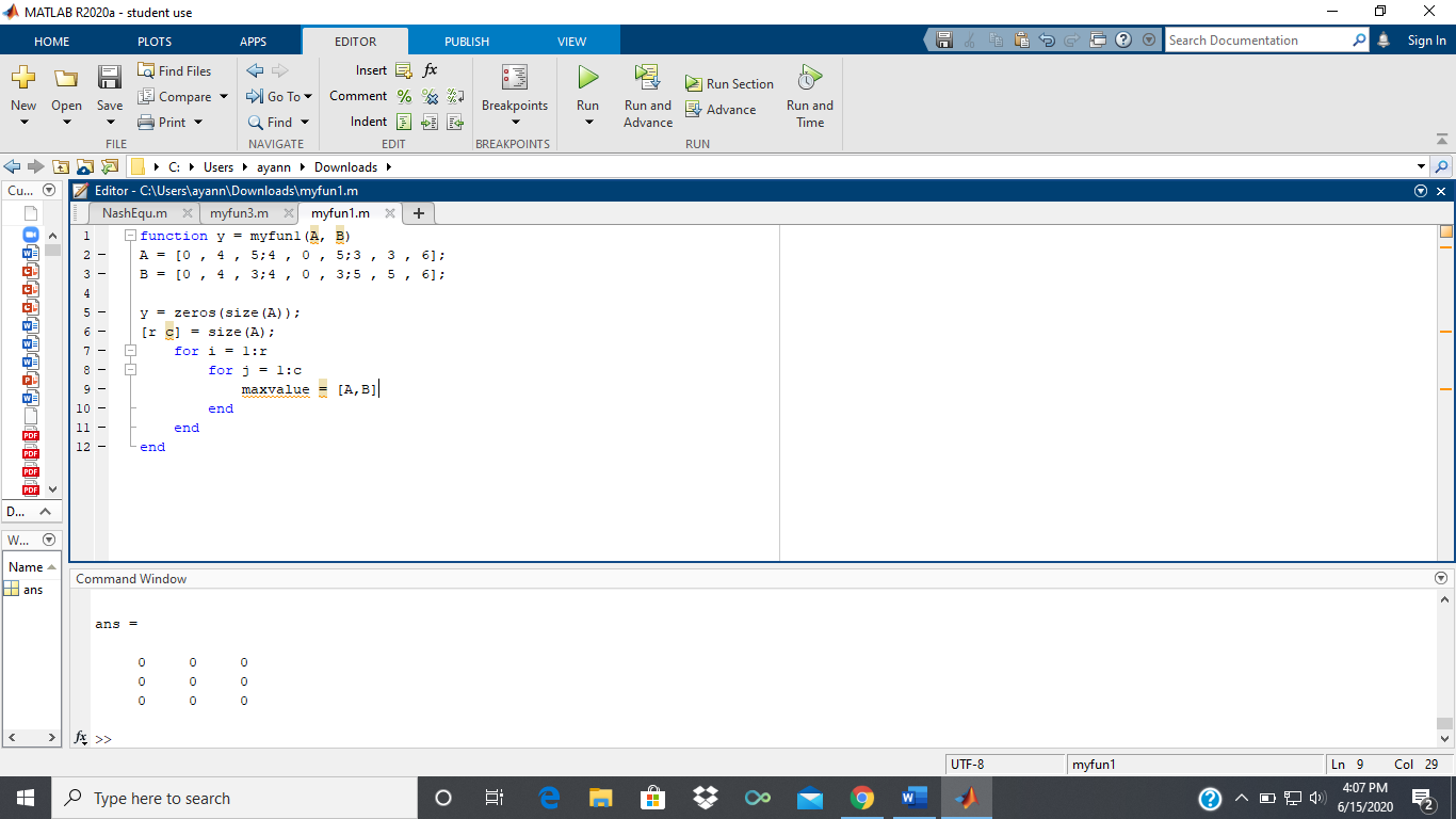 Solved Why Is My Program Not Running Im Trying To Get The