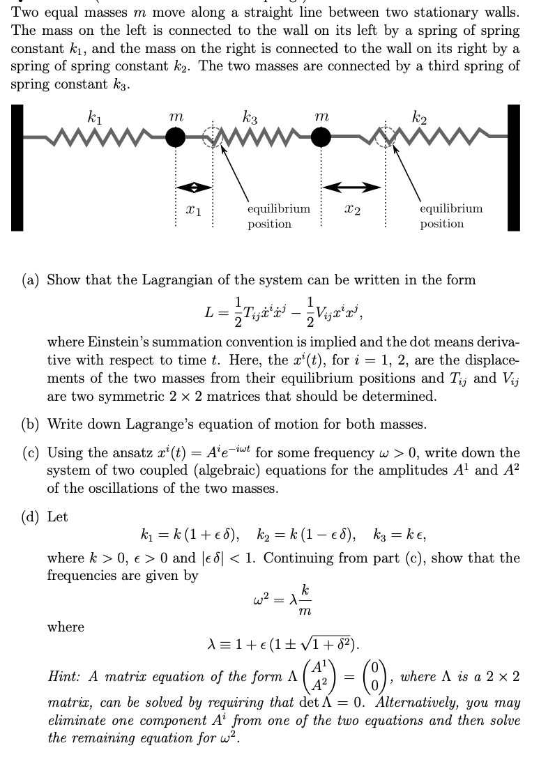 Solved Please write down the derivation step by step, I | Chegg.com