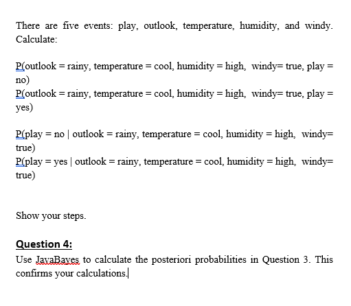 Solved Question 3: Consider the following Bayesian | Chegg.com