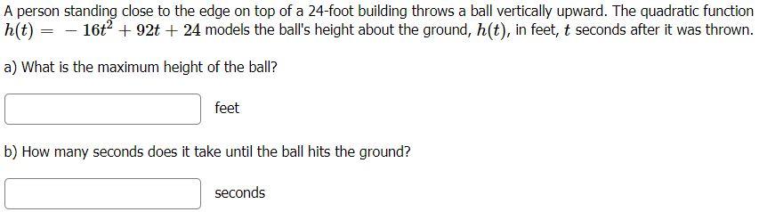 Solved A person standing close to the edge on top of a | Chegg.com