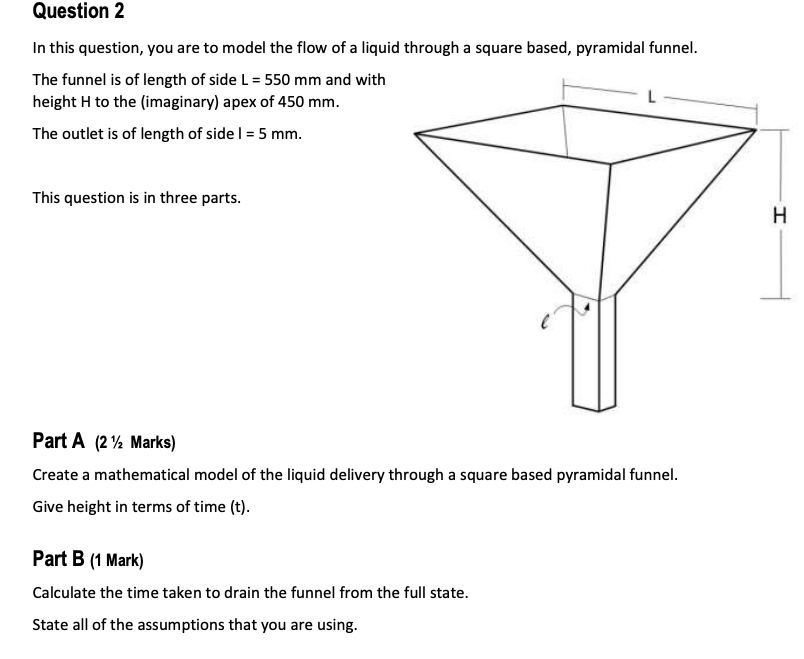 Solved Question 2 In this question, you are to model the | Chegg.com