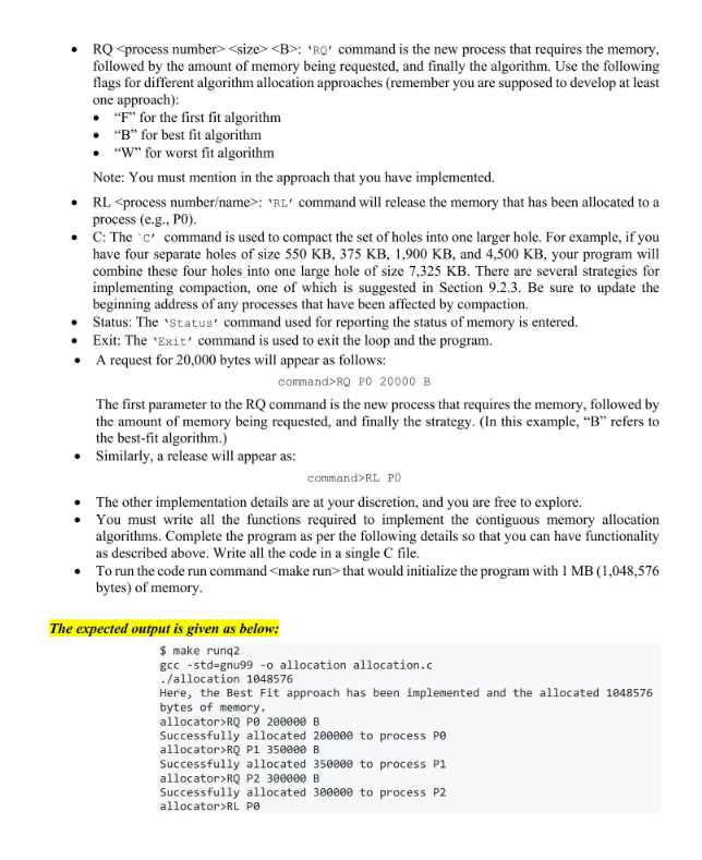 Solved - In this program, you would be developing any one of | Chegg.com