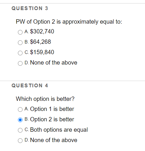 Solved QUESTION 2 Answer questions 2 to 4 with the | Chegg.com