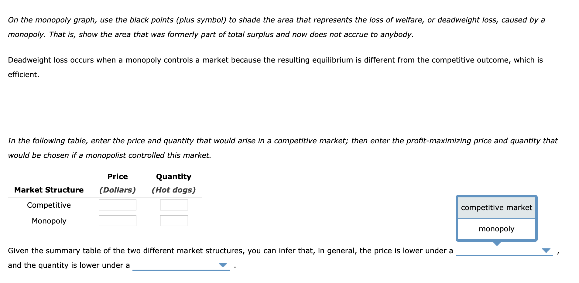 Solved Homework (Ch 15) 5. Monopoly outcome versus | Chegg.com Solved Homework (Ch 15) 5. Monopoly outcome versus | Chegg.com