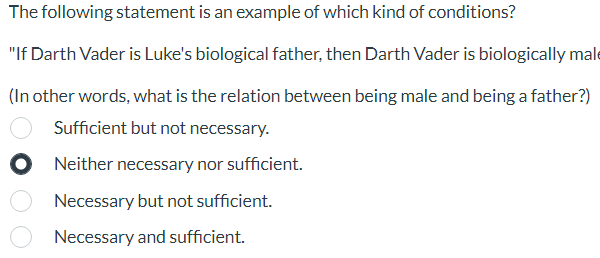 The following statement is an example of which kind | Chegg.com