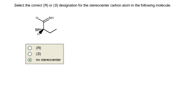 Solved Select the correct (R) or (S) designation for the | Chegg.com