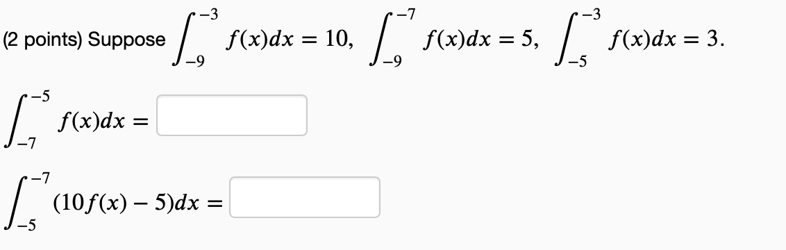 Solved (2 points) Let f(x) = x3 – 15x2 + 27x – 2. Find the | Chegg.com