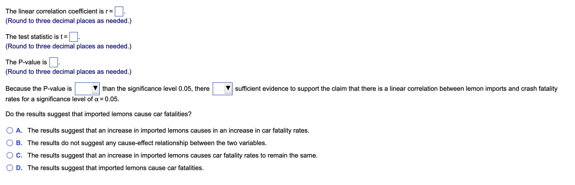 Solved Linear Correlation Coefficient R And Find The