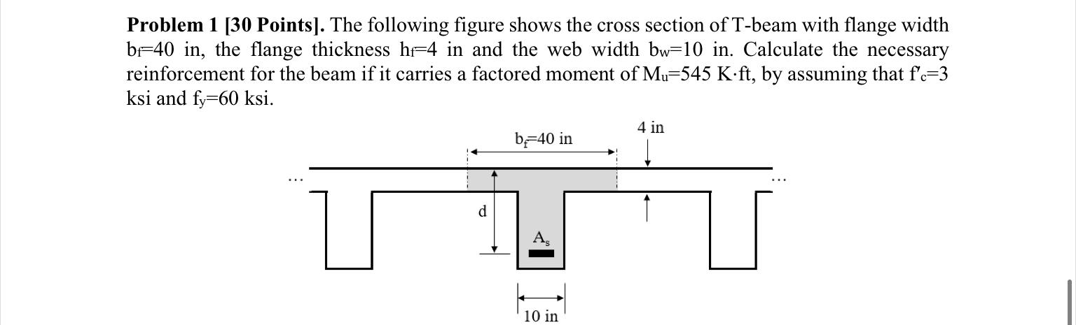 Solved Problem 1 [30 Points). The following figure shows the | Chegg.com