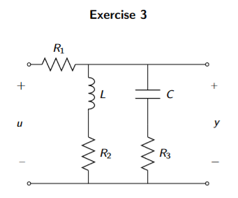 Solved Exercise 3a) Write state variable equations for the | Chegg.com