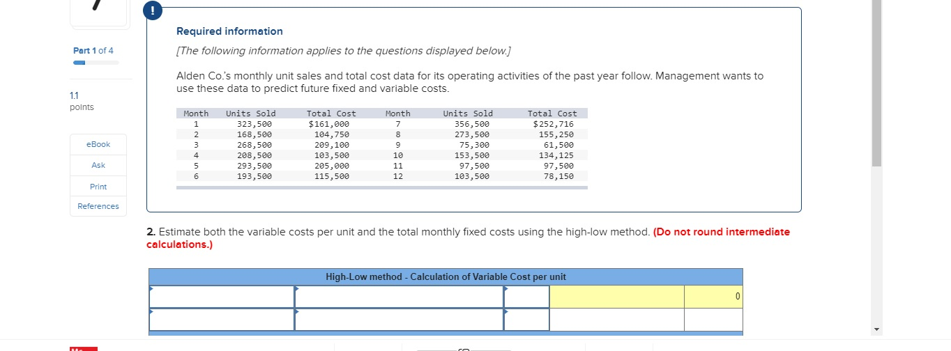 Solved Required information [The following information | Chegg.com