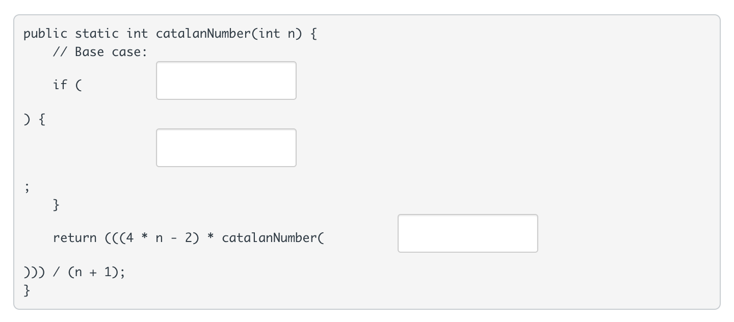 Solved The Catalan numbers form a sequence, the first 10 | Chegg.com