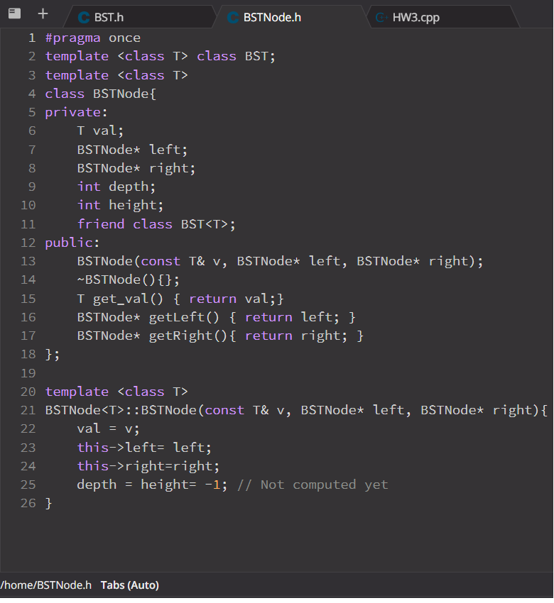 Solved Data Structures in C++ please use template | Chegg.com