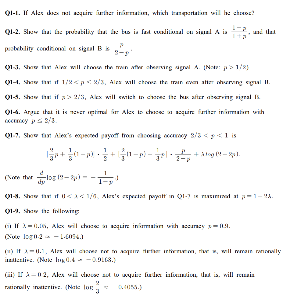 Solved For each question, clearly state your answer and | Chegg.com