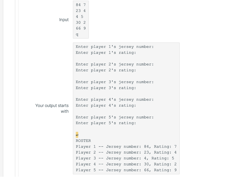 Solved I need help fixing the spacing error indicated in | Chegg.com
