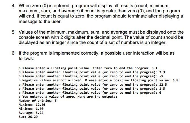 Solved Exercise 1 Write a working C program that uses a | Chegg.com