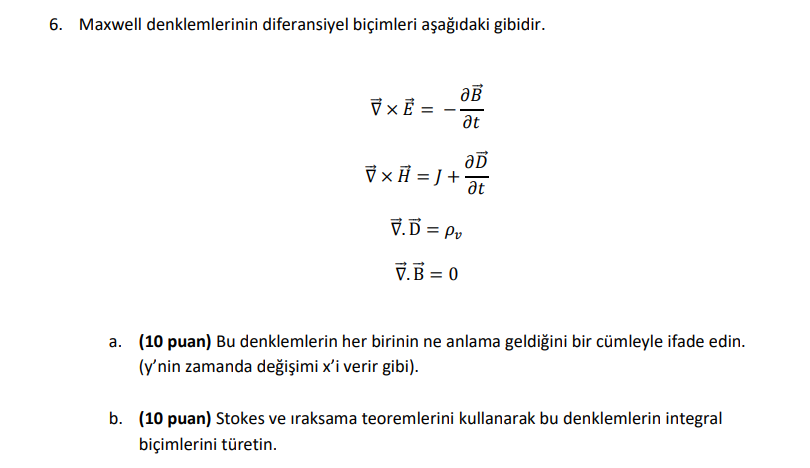 Solved The differential forms of Maxwell's equations are as | Chegg.com