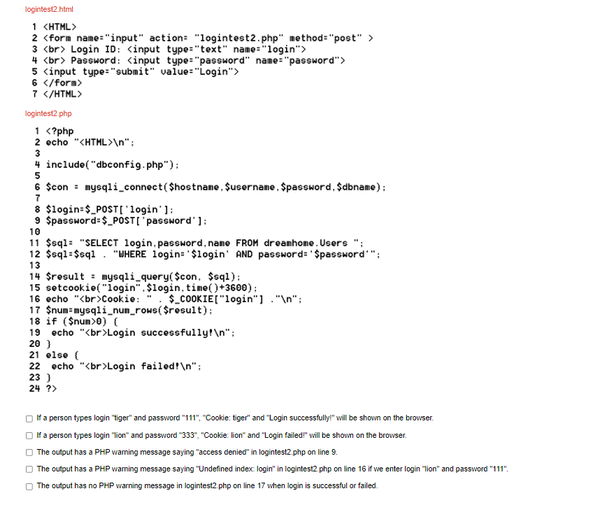 Solved logintest2.html 1 2