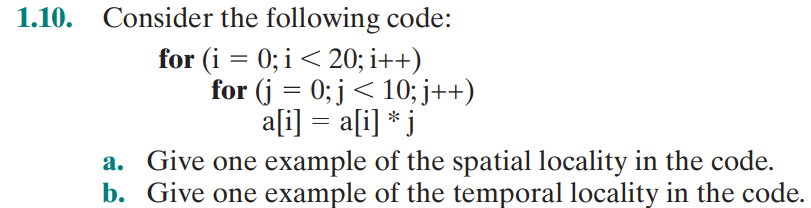 Solved 1.10. Consider the following code: for (i = 0; i