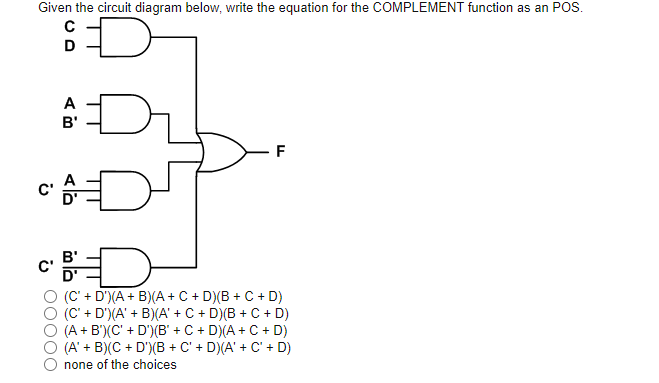 Solved Given the circuit diagram below, write the equation | Chegg.com