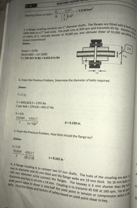 Solved Coupling (Machine Design) question 11 | Chegg.com