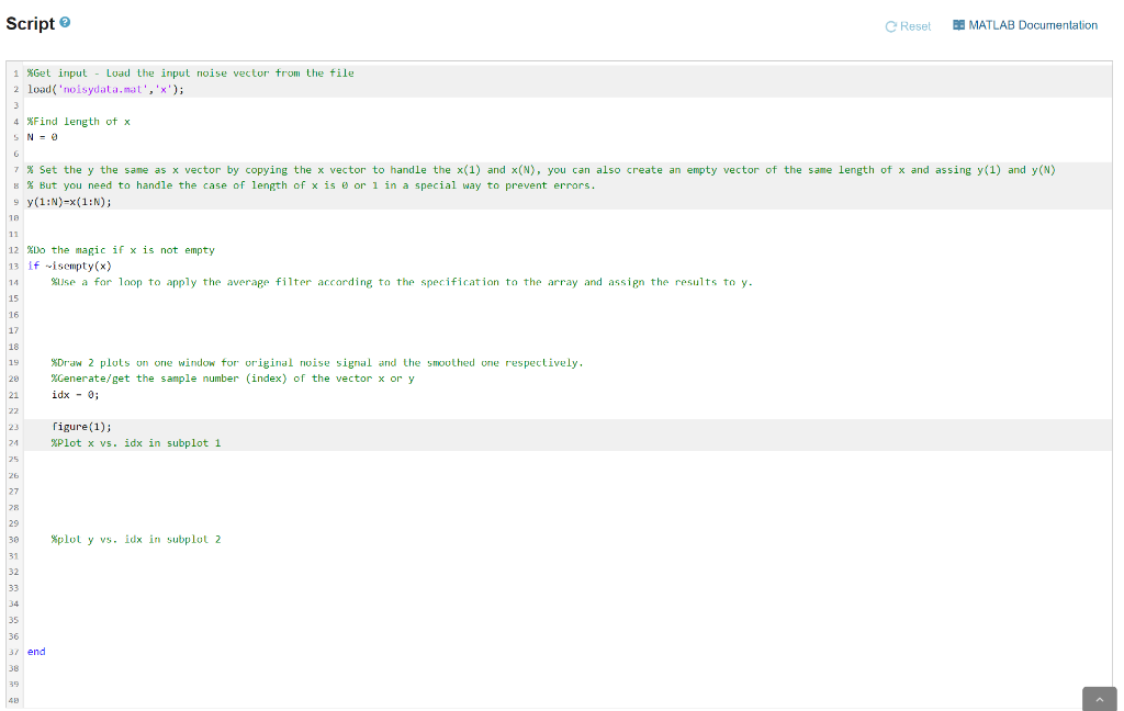 Solved 1 MGet input - Load the input noise vector from the | Chegg.com
