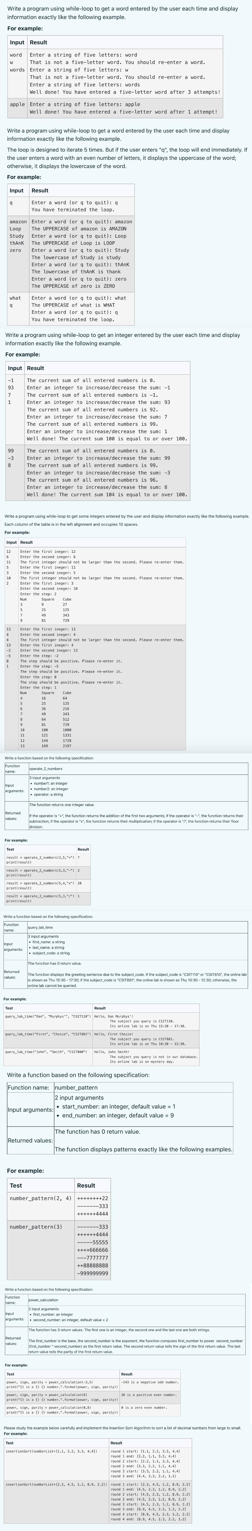 Solved Write the program in "PYTHON". The output must | Chegg.com