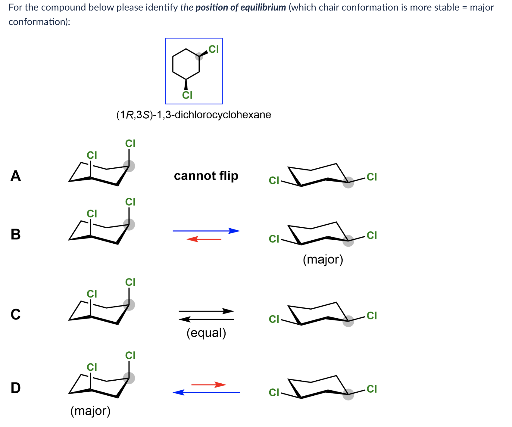 Solved For the compound below please identify the position | Chegg.com