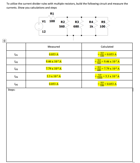 Solved To utilize the current divider rules with multiple | Chegg.com