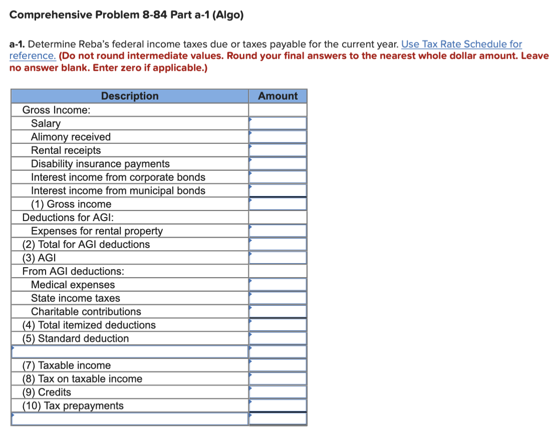 Solved Required information Comprehensive Problem 8-84 (LO | Chegg.com